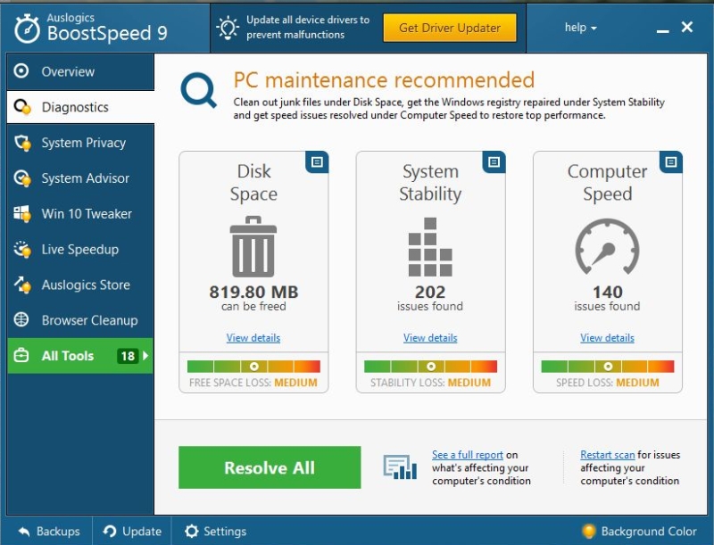 Auslogics BoostSpeed 9 Review – What's Good To Do