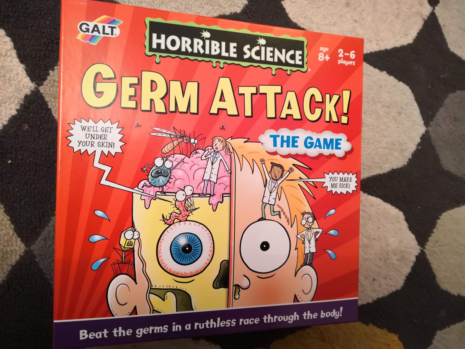 GALT Horrible Science Germ Attack! The Game Review – What's Good To Do