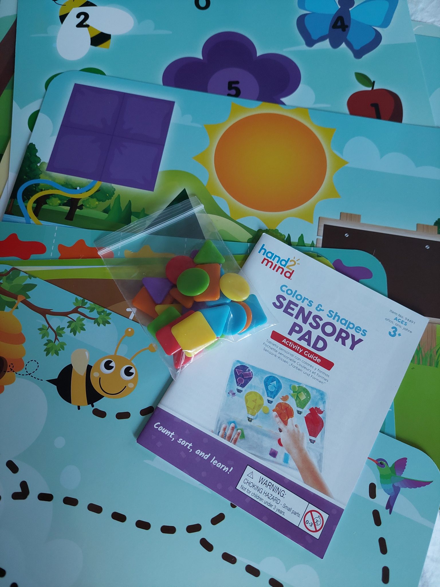 Learning Resources Colours And Shapes Sensory Pad Review – What's Good ...