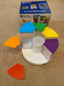 Learning Resources Create-a-Space See-Thru Spinning Bins Review – What ...