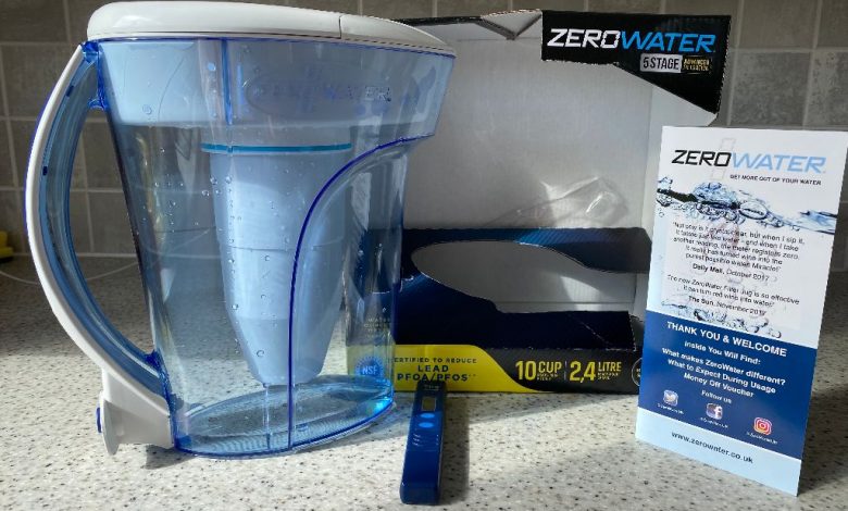 Zerowater 10 Cup/2.4L Water Filter Jug And TDS Reader Review – What's ...