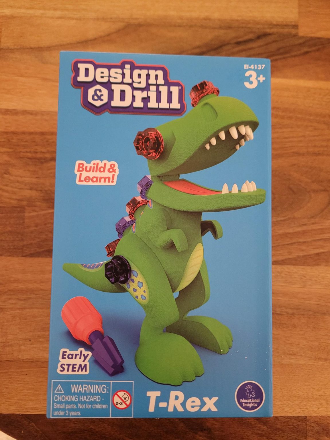Learning Resources Design And Drill Take-Apart T-Rex Review – What's ...