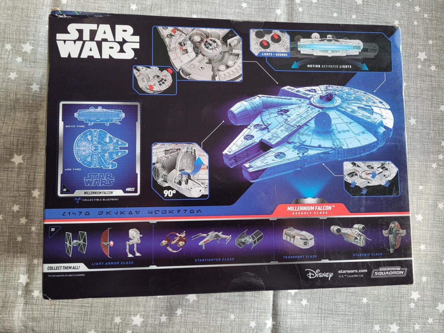 Star Wars Micro Galaxy Squadron Assault Class Millennium Falcon Review ...