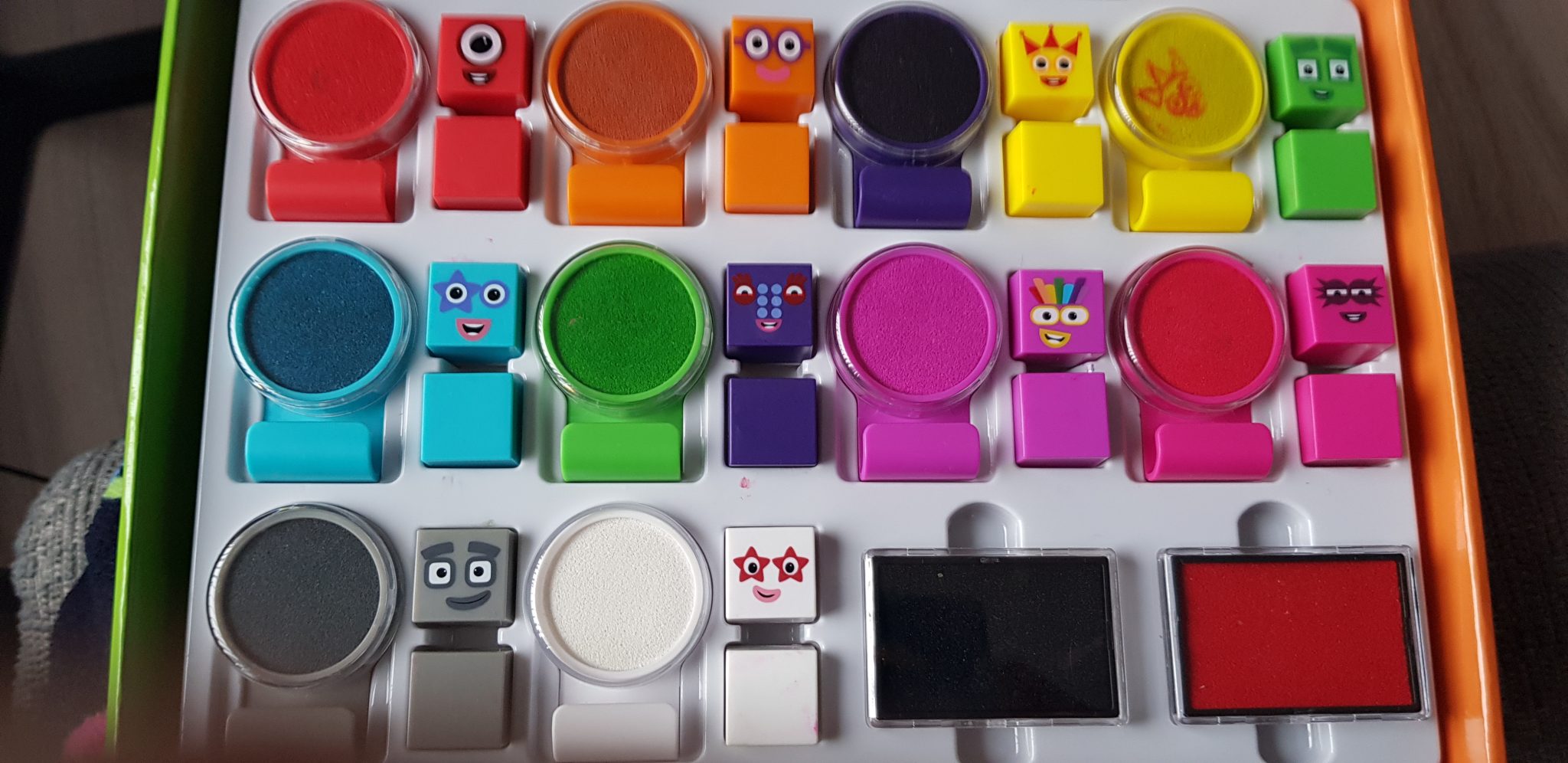 Learning Resources Number Blocks Stampoline Park Activity Set Review ...