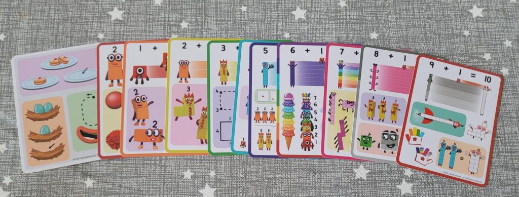 Learning Resources MathLink Cubes Numberblocks 1-10 Activity Set Review ...