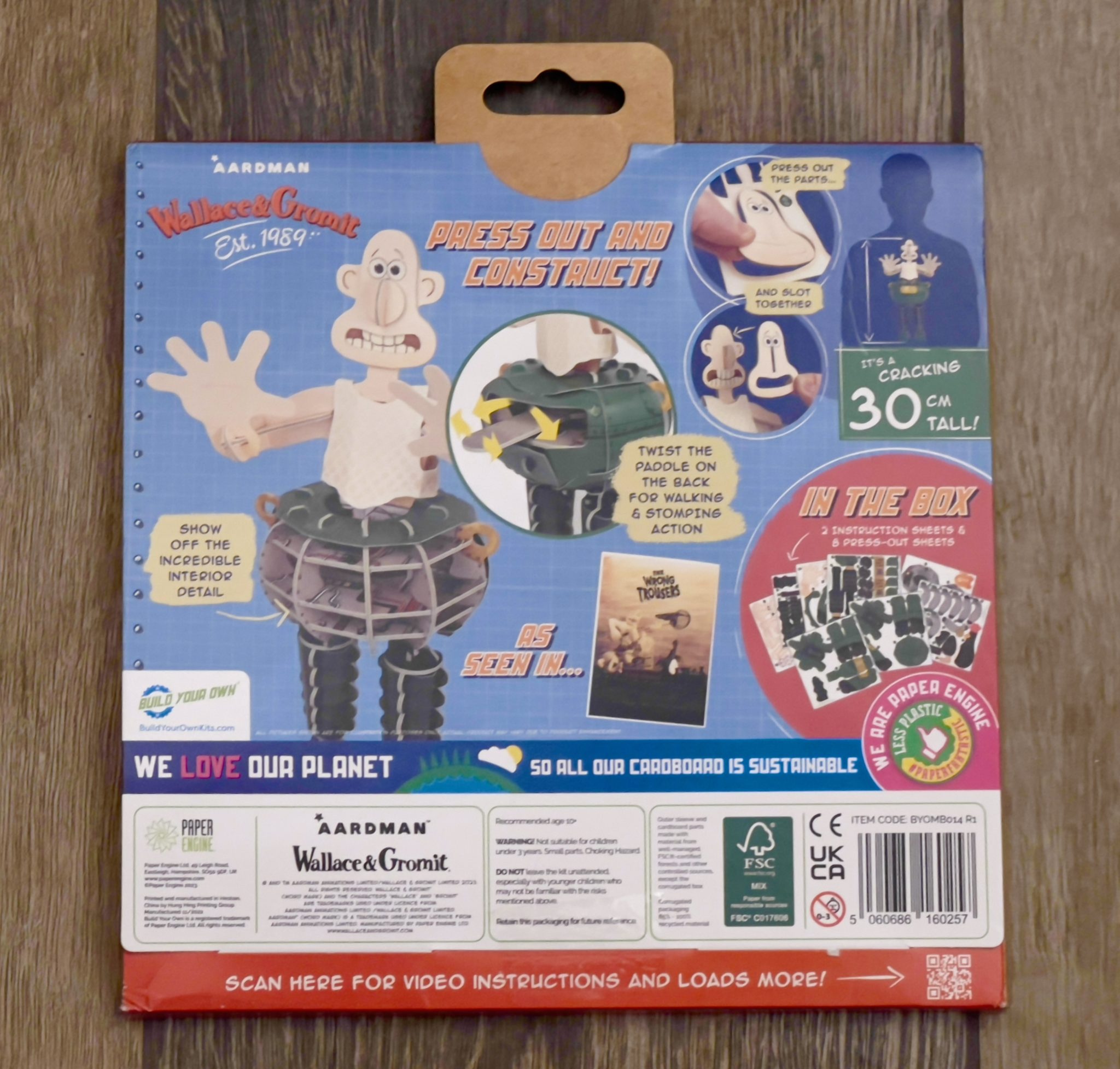 Build Your Own Kits Wallace And Gromit Techno Trousers Review – What's ...