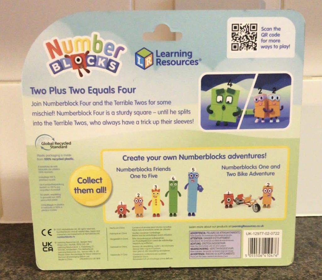 Learning Resources Numberblocks Four And The Terrible Twos Review ...