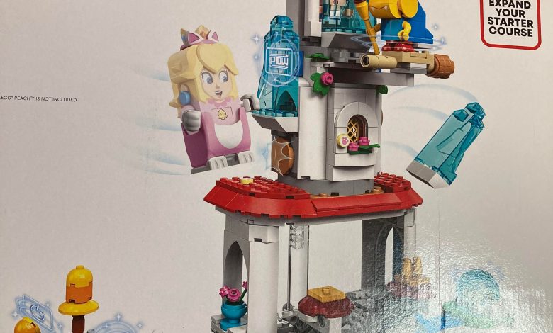 Lego Mario Cat Peach Suit Frozen Tower Set (71407) From Game Review ...