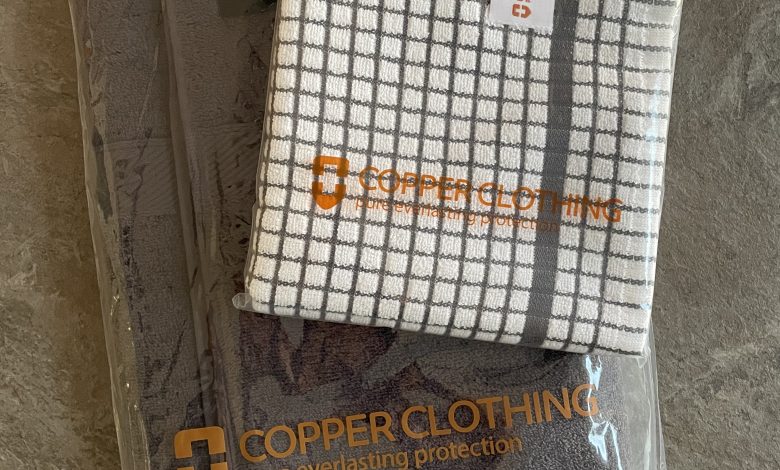 COPPER CLOTHING Copper-Infused Anti-Microbial Kitchen Towel Review ...