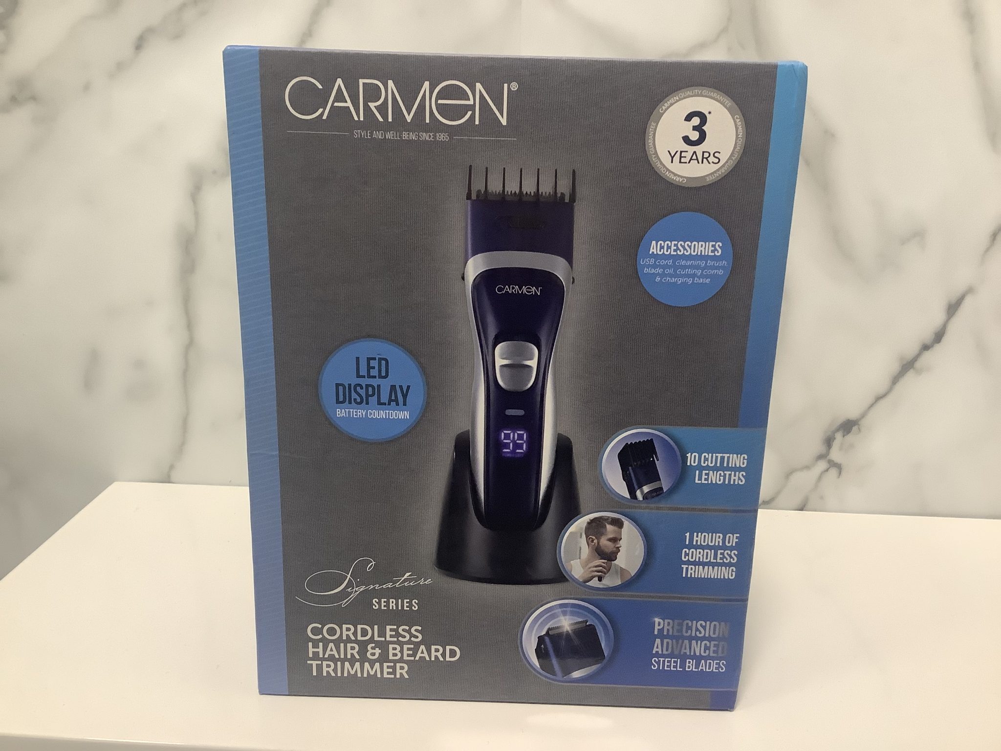 Carmen Signature Cordless Hair and Beard Trimmer Review – What's Good To Do