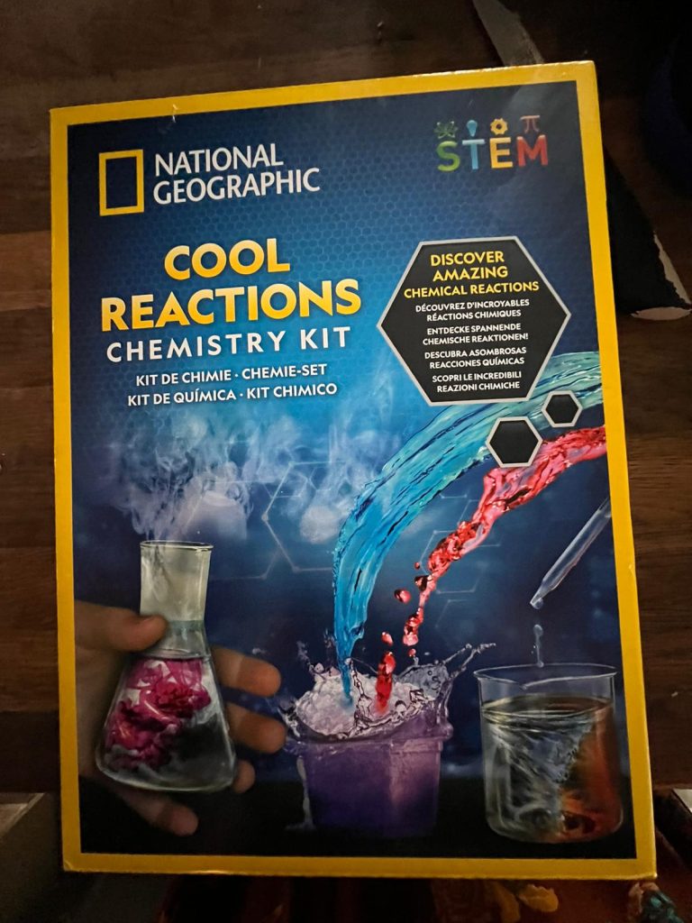 National Geographic Cool Reactions Chemistry Set Review – What's Good To Do