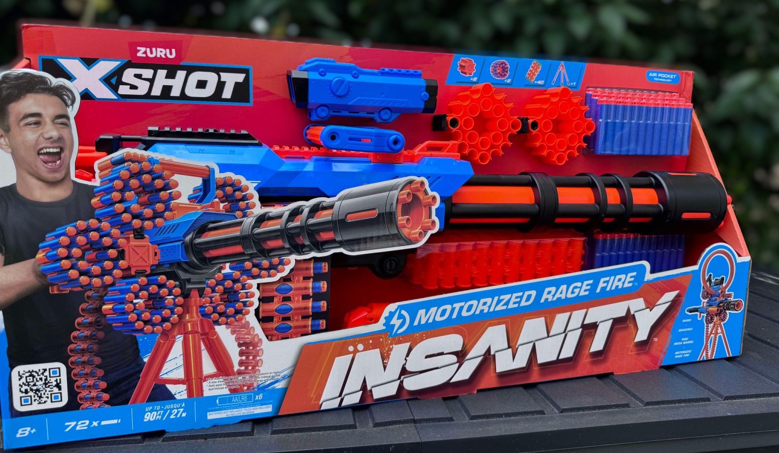 X Shot Insanity Motorized Rage By Zuru Review – What's Good To Do