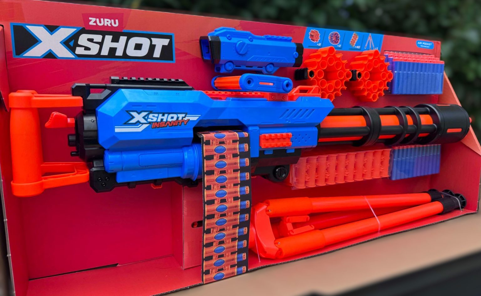 X Shot Insanity Motorized Rage By Zuru Review – What's Good To Do