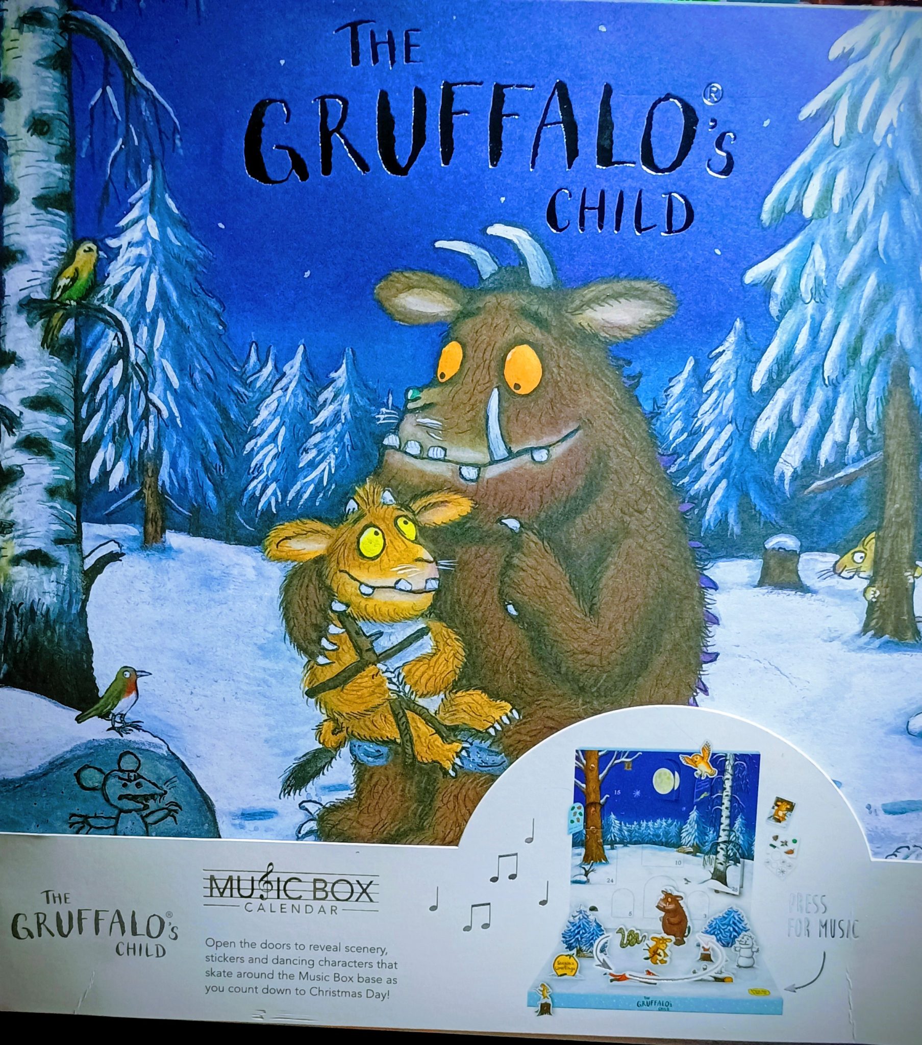 The Gruffalo Musical Christmas Advent Calendar Review – What's Good To Do