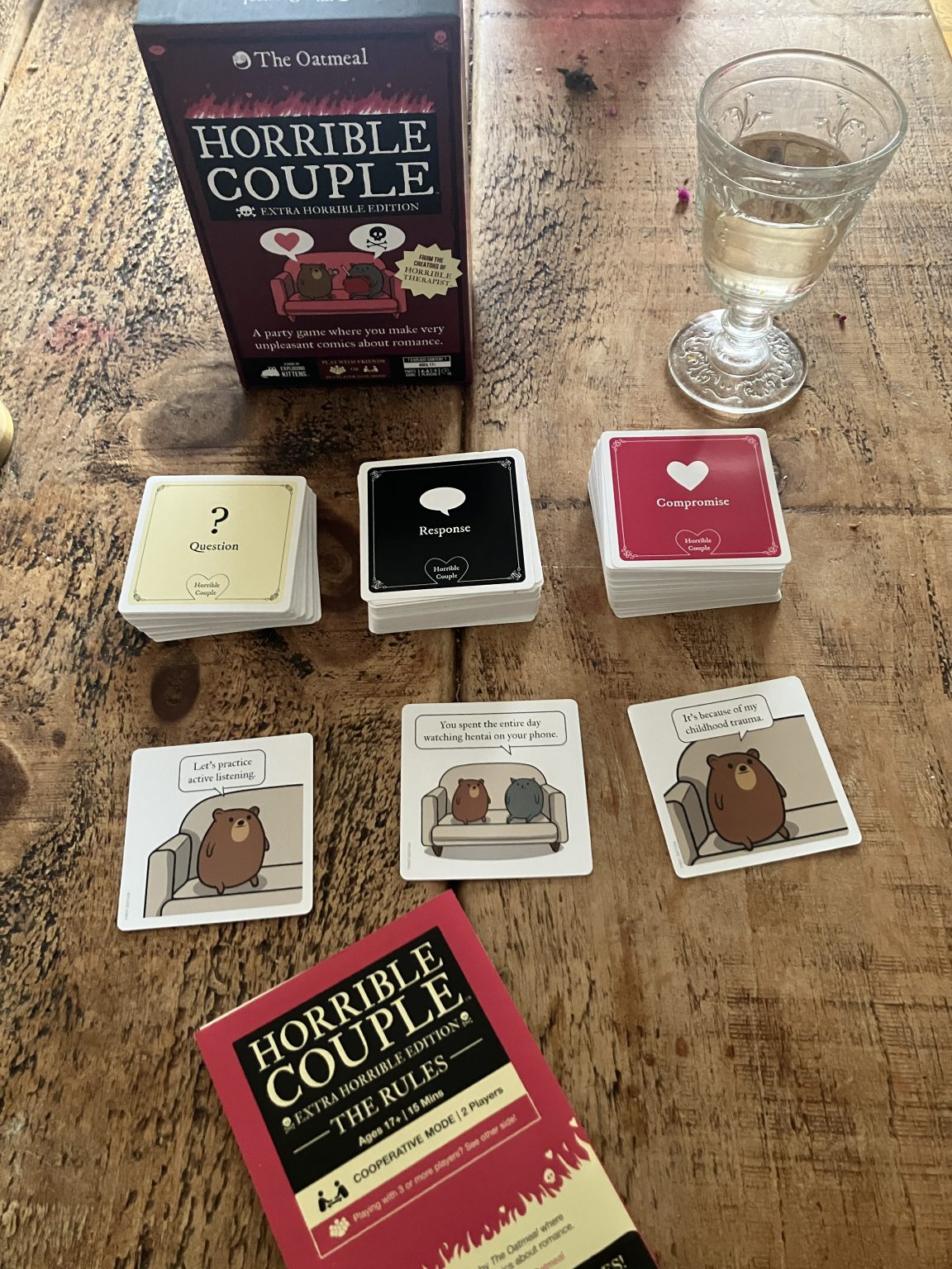 Horrible Couple Board Game Review – What's Good To Do