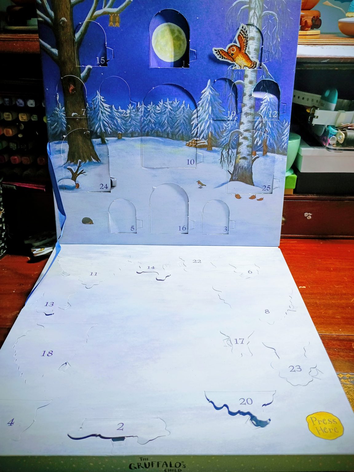The Gruffalo Musical Christmas Advent Calendar Review – What's Good To Do