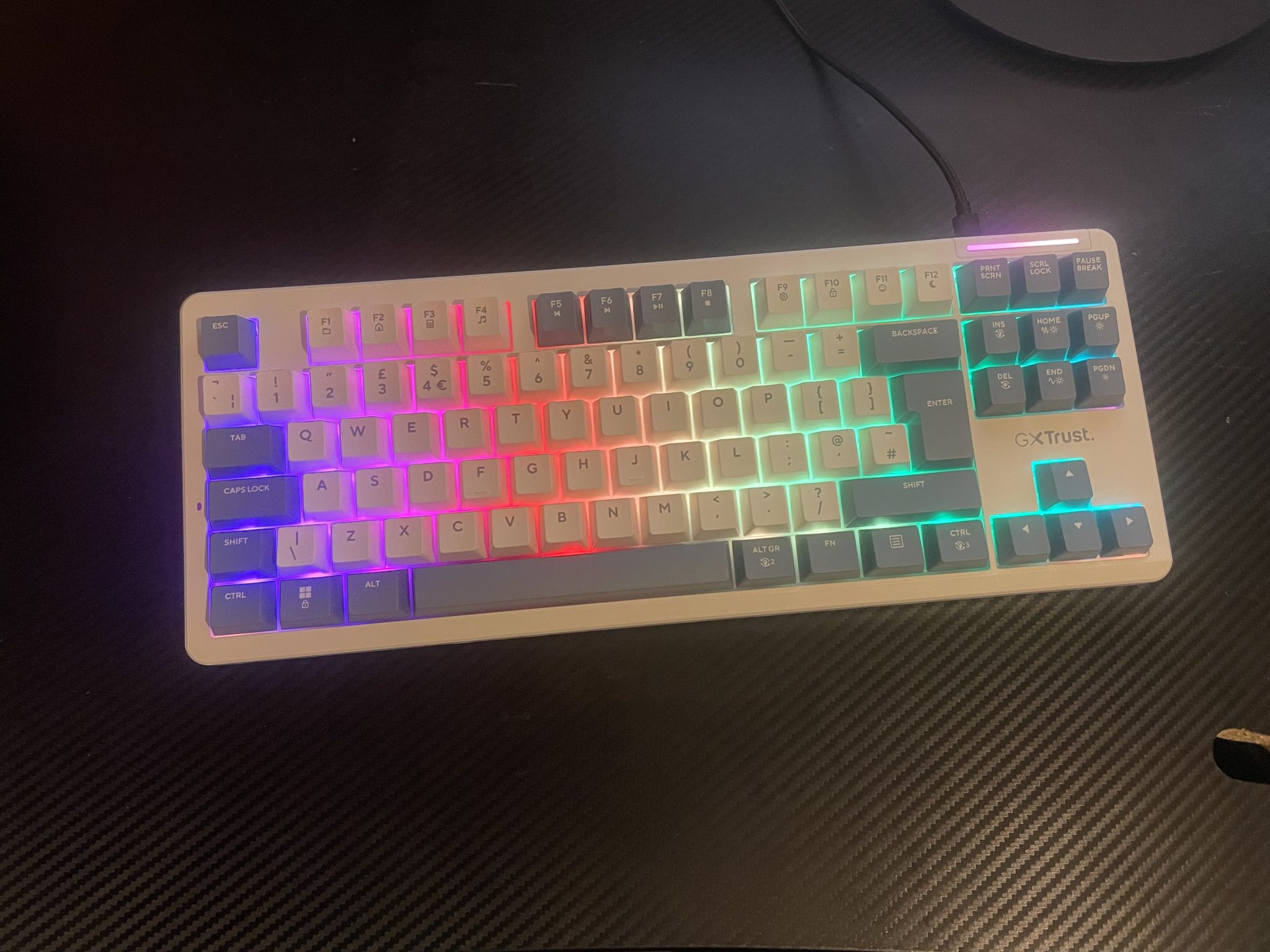 GXTrust 872 Xyra TKL Gasket Mechanical Gaming Keyboard Review – What's ...