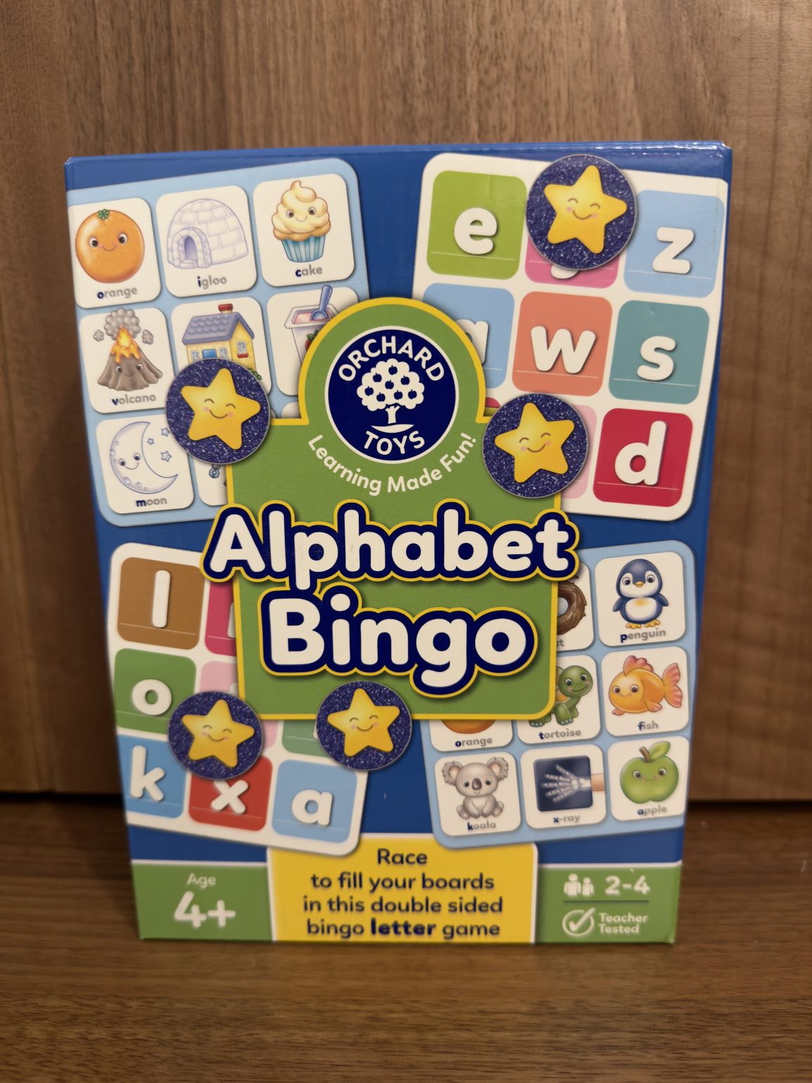 Orchard Toys Alphabet Bingo Game Review – What's Good To Do
